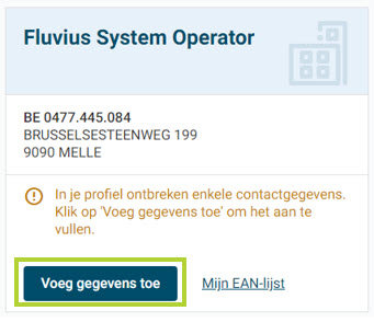 Hoe registreer ik me met mijn professioneel account op Mijn Fluvius ...
