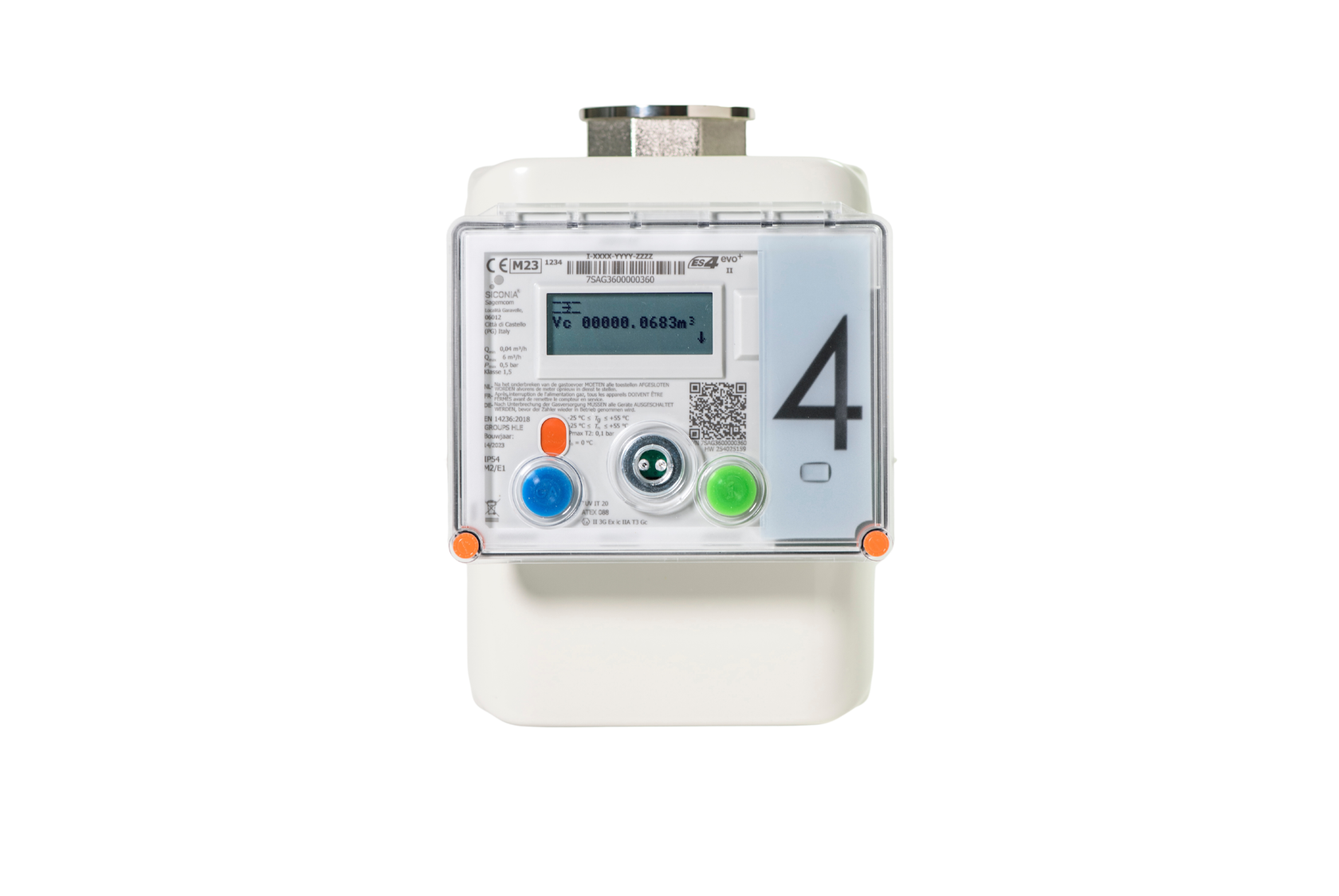 Handleidingen digitale aardgasmeters | Fluvius