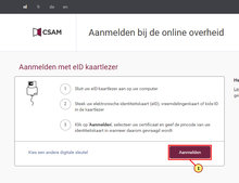 Registreren op Mijn Fluvius met eID | Fluvius