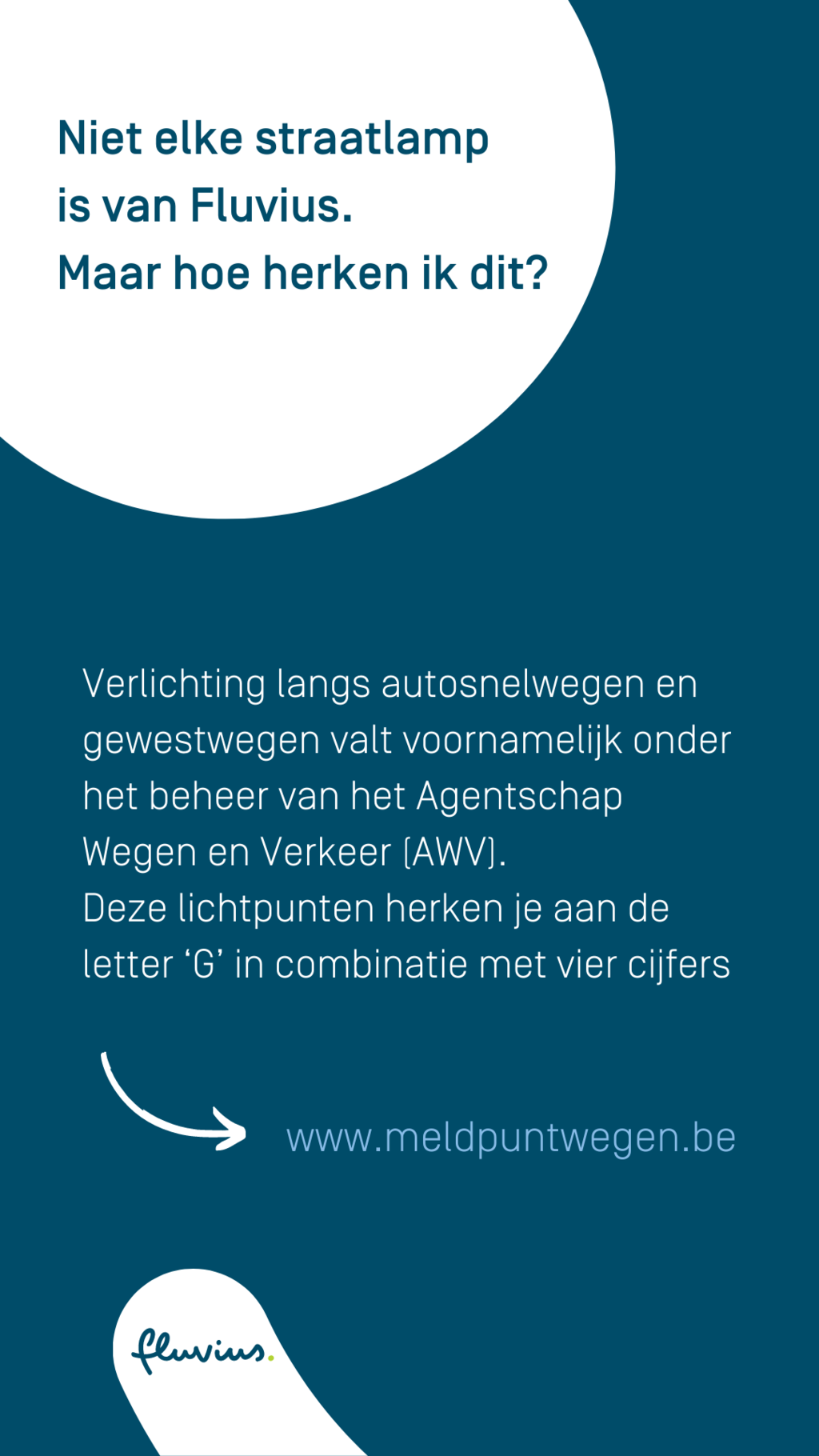 Defecte straatlamp melden | Fluvius